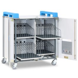 LapCabby 36 Vertical charging trolley - Purple Cat Ltd